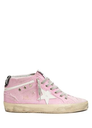 Golden Goose Kadın Mid Star Pembe Sneaker 35 Eu Golden Goose Kadın Mid Star Pembe Sneaker 35 Eu