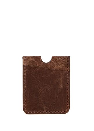 Krahe Erkek Jack Kahverengi Deri Kartlık Eu