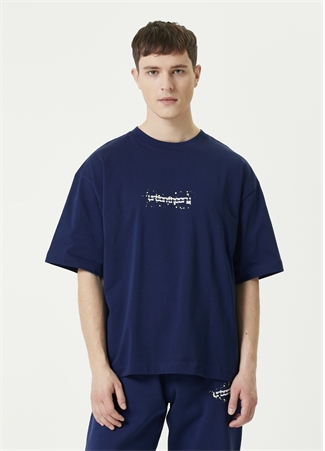 Urban Theory Erkek Essentials Lacivert Logo Baskılı T-shirt S EU Urban Theory Erkek Essentials Lacivert Logo Baskılı T-shirt S EU