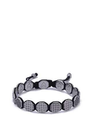 AW by Atolyewolf Erkek Silver Boncuklu Gümüş Rengi Bileklik Gri EU AW by Atolyewolf Erkek Silver Boncuklu Gümüş Rengi Bileklik Gri EU