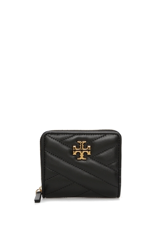 Tory Burch Kadın Kira Chevron Siyah Deri Cüzdan EU Tory Burch Kadın Kira Chevron Siyah Deri Cüzdan EU