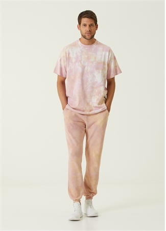 John Elliott Erkek Pembe Batik Desenli Jogger Eşofman Altı S EU John Elliott Erkek Pembe Batik Desenli Jogger Eşofman Altı S EU