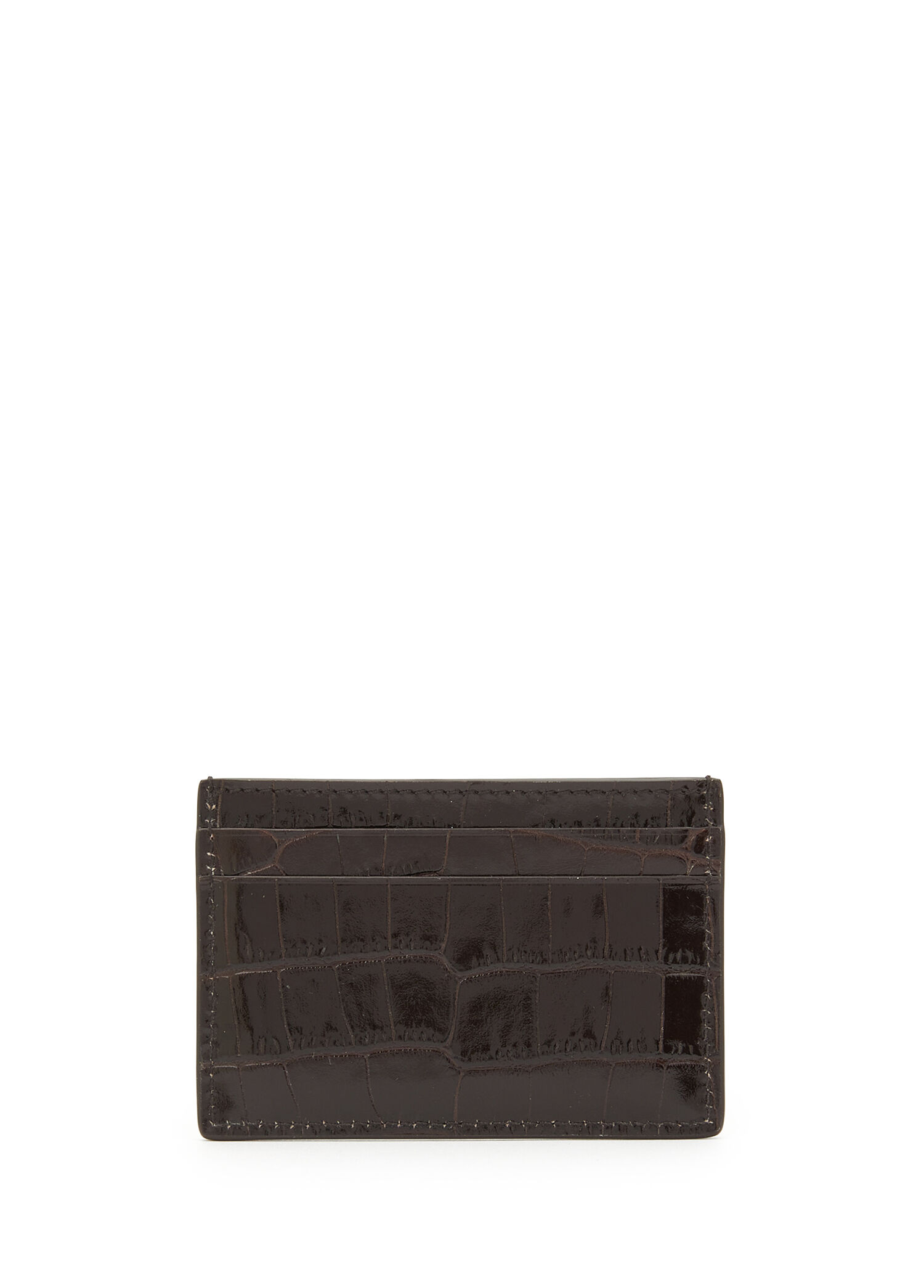 Tom Ford Bordo Erkek Krokodil Dokulu Erkek Deri Kartlık 1863354 | Beymen