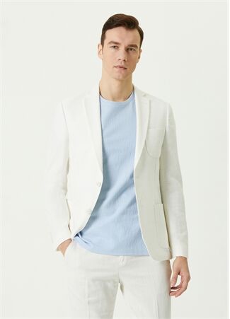 Network Erkek CEKET Beyaz 46 EU