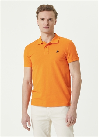 Beymen Club Erkek Slim Fit Neon Turuncu Polo Yaka T-shirt S EU Beymen Club Erkek Slim Fit Neon Turuncu Polo Yaka T-shirt S EU