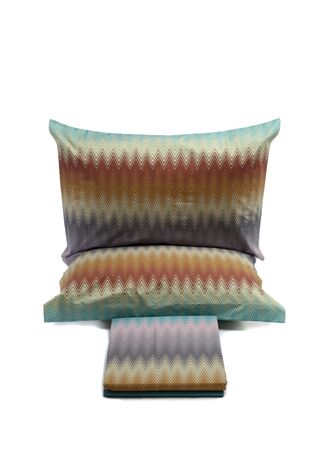 Missoni Home Yoko Colorblocked Çift Kişilik Nevresim Takımı Çok Renkli