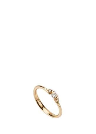 Collection-Ruel Design Kadın Brown Pırlantalı Altın Rengi Yüzük EU Collection-Ruel Design Kadın Brown Pırlantalı Altın Rengi Yüzük EU