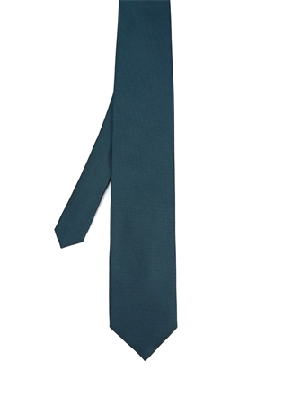 Pal Zileri Erkek Yeşil Mikro Desenli İpek Kravat EU Pal Zileri Erkek Yeşil Mikro Desenli İpek Kravat EU