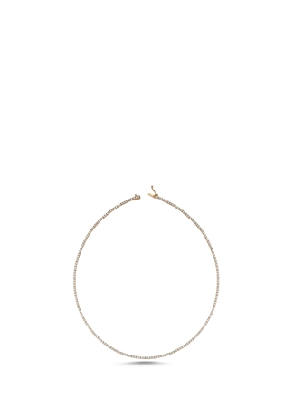 Collection-Ecce Kadın Pırlantalı Altın Rengi Kolye EU