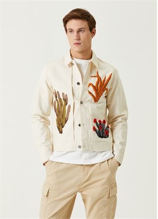 Scotch & Soda Erkek DIŞ GÖMLEK Bej S EU Scotch & Soda Erkek DIŞ GÖMLEK Bej S EU