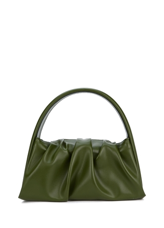 The Moire Kadın Yeşil Drapeli Omuz Çantası EU