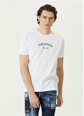 Dsquared2 Erkek Tshirt Beyaz S Eu Dsquared2 Erkek Tshirt Beyaz S Eu