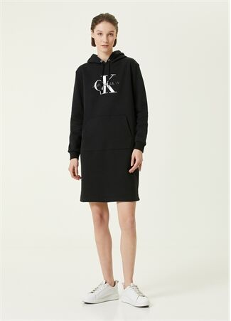 CK Jeans Kadın ELBİSE Siyah L EU