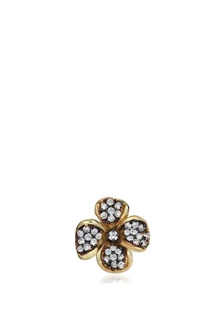 Aida Bergsen Kadın Dia Flower Pırlanta Altın Rengi Küpe EU Aida Bergsen Kadın Dia Flower Pırlanta Altın Rengi Küpe EU