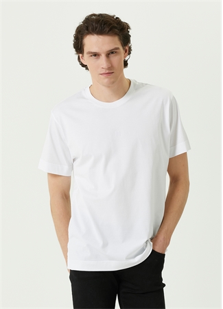 Givenchy Erkek Beyaz Logo Nakışlı T-shirt S Eu Givenchy Erkek Beyaz Logo Nakışlı T-shirt S Eu
