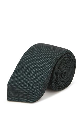 Kiton Erkek Lacivert Mikro Desenli Yün Kravat EU Kiton Erkek Lacivert Mikro Desenli Yün Kravat EU