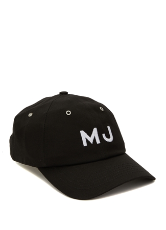 Marc Jacobs (The) Kadın Siyah Logo Nakışlı Şapka EU