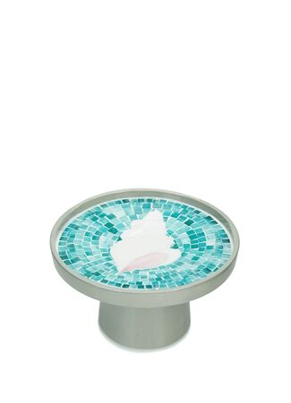 Bceramics Marin Ayaklı Seramik Kase Gri