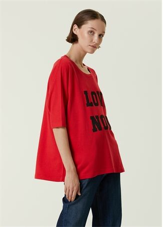 Zadig&Voltaire Kadın TSHIRT Kırmızı XS EU