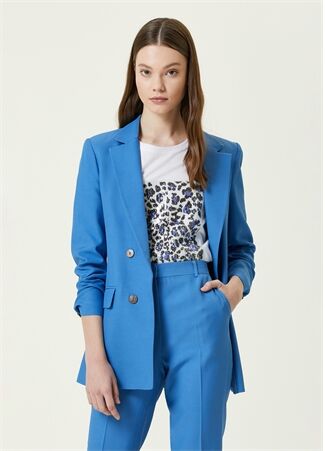 Network Kadın CEKET Mavi 34 EU