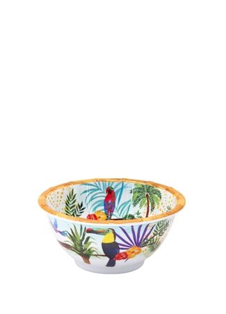 Les Jardins de Comptesse Rio Karışık Hayvan Desenli Melamin Kase Çok Renkli Les Jardins de Comptesse Rio Karışık Hayvan Desenli Melamin Kase Çok Renkli