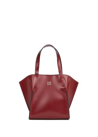 Network Kadın Bordo Deri Omuz Çantası EU