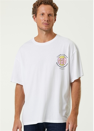 Turn & Bake Erkek Brain Soup Beyaz T-shirt XS EU Turn & Bake Erkek Brain Soup Beyaz T-shirt XS EU