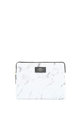 Wouf Kadın Beyaz Mermer Desenli iPad Kılıfı EU Wouf Kadın Beyaz Mermer Desenli iPad Kılıfı EU