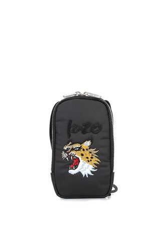 Kenzo Erkek X Kansaiyamamoto Nakışlı Askılı Telefon Kılıfı Siyah EU