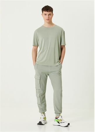 Midground Erkek SPOR PANTOLON Yeşil S/M EU