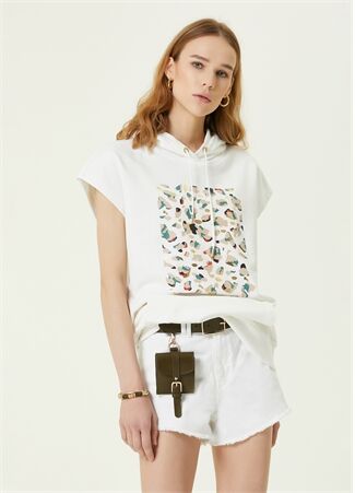 Network Kadın Ekru Sweatshirt Bej Xs Eu