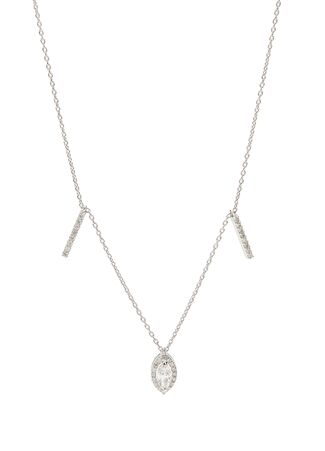 Collection-Divdiamond Kadın Pırlantalı Altın Rengi Kolye EU