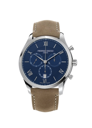 Frederique Constant Erkek Classics Quartz Chronograph FC-292MNB5B6 Saat EU Frederique Constant Erkek Classics Quartz Chronograph FC-292MNB5B6 Saat EU