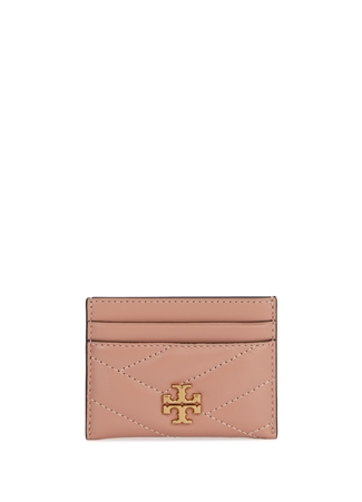 Tory Burch Kadın Pembe Kapitoneli Logolu Deri Kartlık EU Tory Burch Kadın Pembe Kapitoneli Logolu Deri Kartlık EU
