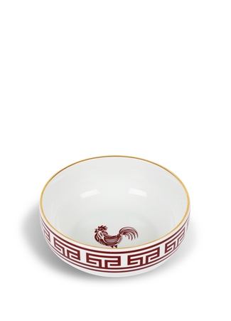 Some Home İstanbul Lucky Rooster Collection Red 16 Cm Kase Bordo Some Home İstanbul Lucky Rooster Collection Red 16 Cm Kase Bordo