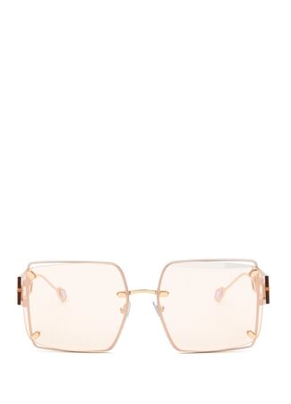 Bvlgari Kadın Pembe Gold Güneş Gözlüğü 59 EU