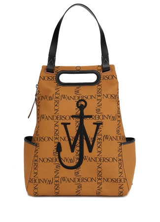 Jw Anderson Kadın Taba Logolu Sırt Çantası Turuncu EU Jw Anderson Kadın Taba Logolu Sırt Çantası Turuncu EU