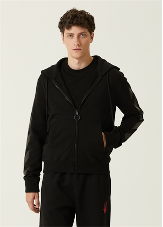 Off-White Erkek Siyah Kapüşonlu Logolu Sweatshirt S EU Off-White Erkek Siyah Kapüşonlu Logolu Sweatshirt S EU