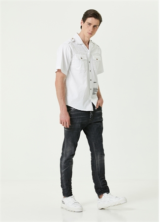 Dsquared2 Erkek Cool Guy Siyah Yıpratmalı Jean Pantolon 44 It Dsquared2 Erkek Cool Guy Siyah Yıpratmalı Jean Pantolon 44 It