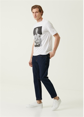 Neil Barrett Erkek Skinny Jean Pantolon Mavi 32 US Neil Barrett Erkek Skinny Jean Pantolon Mavi 32 US