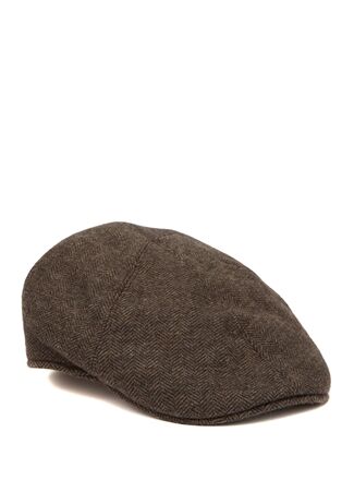Luciano Barbera Erkek Kahverengi Yün Şapka Gri 59 EU Luciano Barbera Erkek Kahverengi Yün Şapka Gri 59 EU
