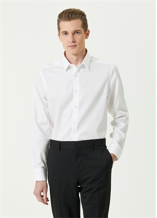 Beymen Club Erkek Comfort Fit Non Iron Beyaz Twill Gömlek S Beymen Club Erkek Comfort Fit Non Iron Beyaz Twill Gömlek S