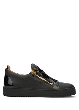 Giuseppe Zanotti Erkek Siyah Fermuar Detaylı Deri Sneaker 39 EU Giuseppe Zanotti Erkek Siyah Fermuar Detaylı Deri Sneaker 39 EU