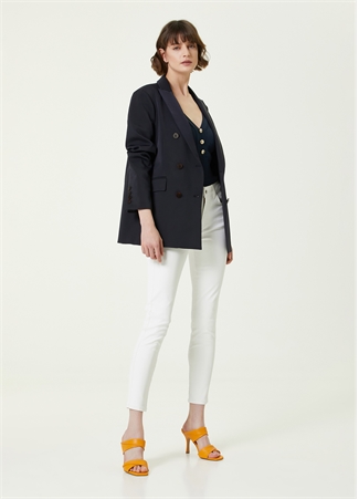 Network Kadın Slim Fit Beyaz Skinny Denim Pantolon 30 EU Network Kadın Slim Fit Beyaz Skinny Denim Pantolon 30 EU