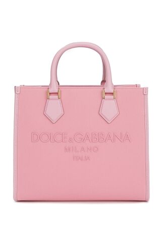 Dolce&Gabbana Kadın Pembe Logo Detaylı Çanta EU