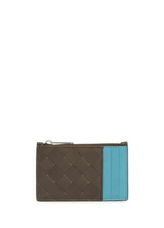 Bottega Veneta Erkek Kahverengi Deri Kartlık EU