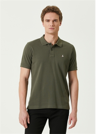 Beymen Club Erkek Comfort Fit Haki Polo Yaka Pike Dokulu T-shirt S Beymen Club Erkek Comfort Fit Haki Polo Yaka Pike Dokulu T-shirt S