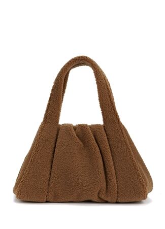 The Moire Kadın Kahverengi Dokulu Omuz Çantası EU The Moire Kadın Kahverengi Dokulu Omuz Çantası EU