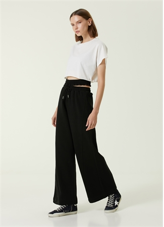 So Far Good Kadın Siyah Beli Kordonlu Cut Out Detaylı Pantolon L EU So Far Good Kadın Siyah Beli Kordonlu Cut Out Detaylı Pantolon L EU