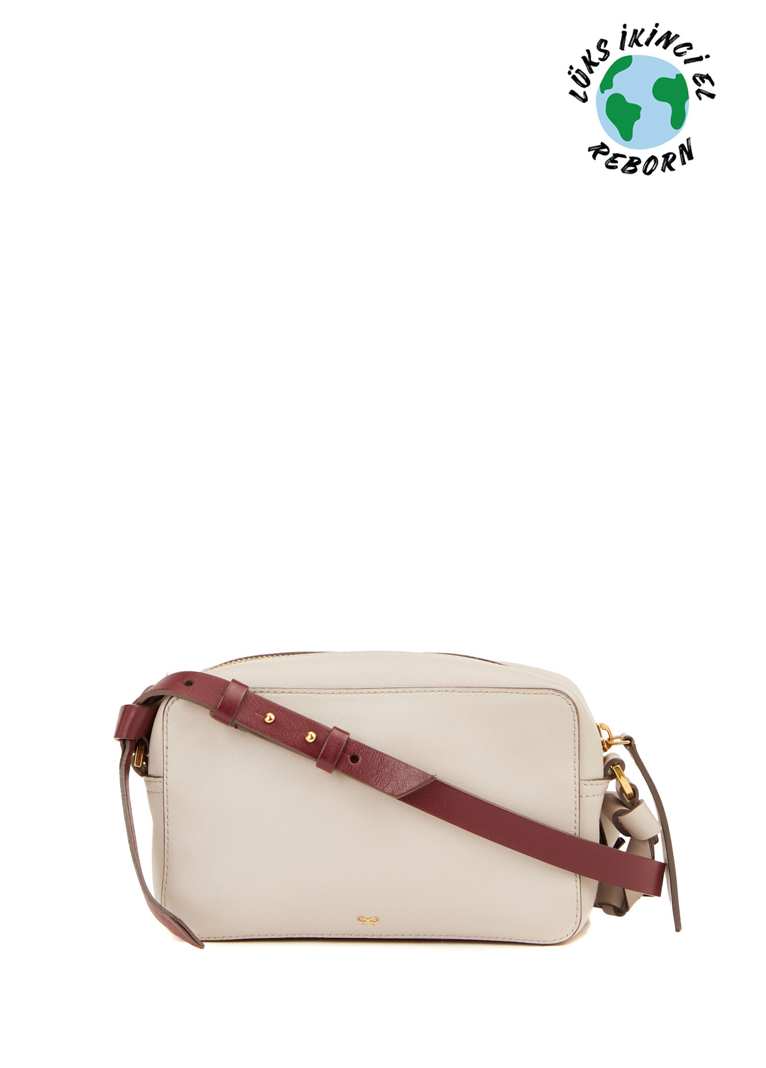 Beymen Reborn - Anya Hindmarch Mini Circle Çanta - Gri